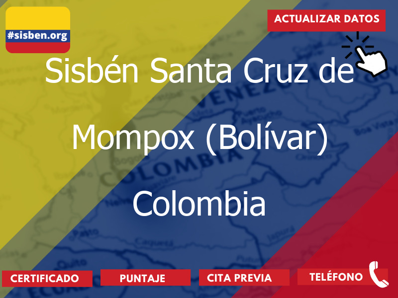 Sisbén Santa Cruz de Mompox (Bolívar) Colombia - ️ SISBEN.ORG