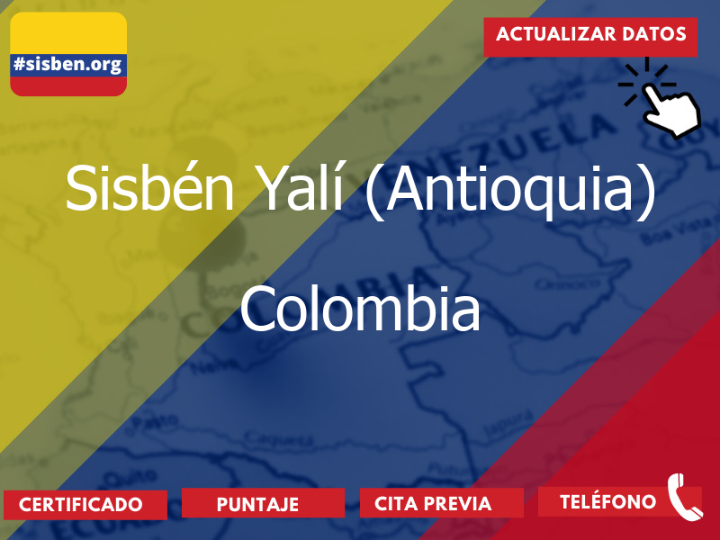 Sisbén Yalí (Antioquia) Colombia - ️ SISBEN.ORG